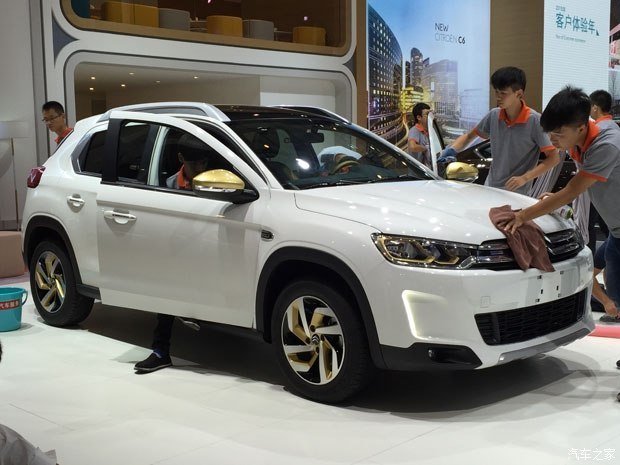 雪铁龙C3-XR 1.2T 2016成都车展探馆_自媒体_一猫汽车网
