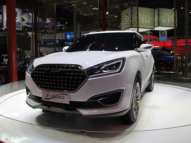 搭1.5T/明年上市 众泰T300正式下线_自媒体_一猫汽车网