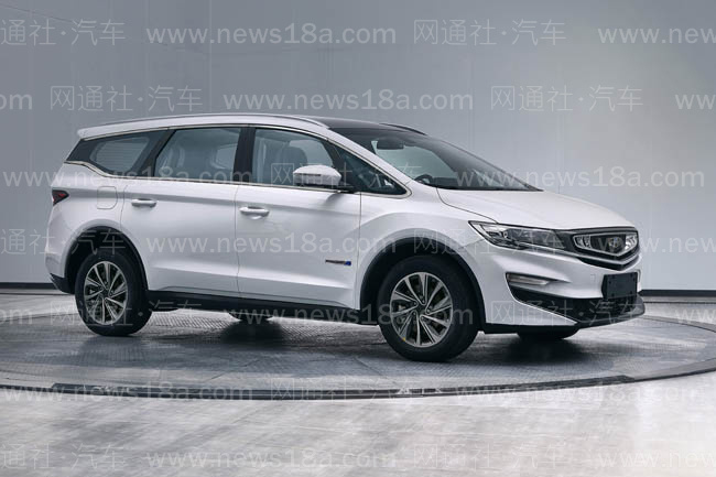 尺寸超别克GL6/油耗1.6L 吉利插电混动MPV曝光_自媒体_一猫汽车网
